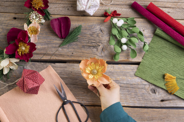 7 nye hits til din hjemmelavede julepynt af papir - CChobby Blog