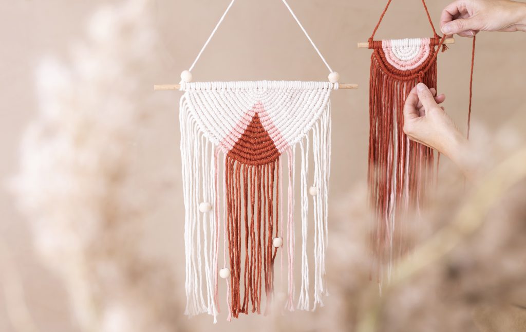 5 kreative idéer til macramé - kom godt i gang med vores trin for trin ...