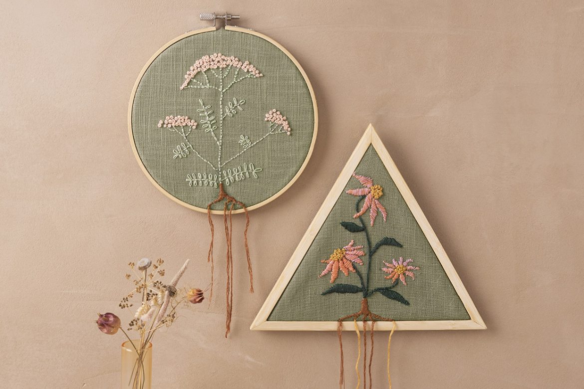 Lær at brodere: 6 trendy idéer med nål og tråd